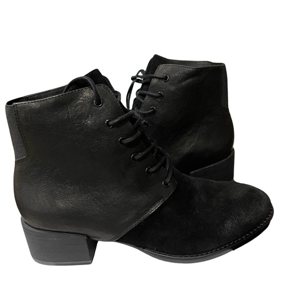 SoftWalk | Shoes | New Sava Softwalk Black Lace Up Booties 37 7 5 ...